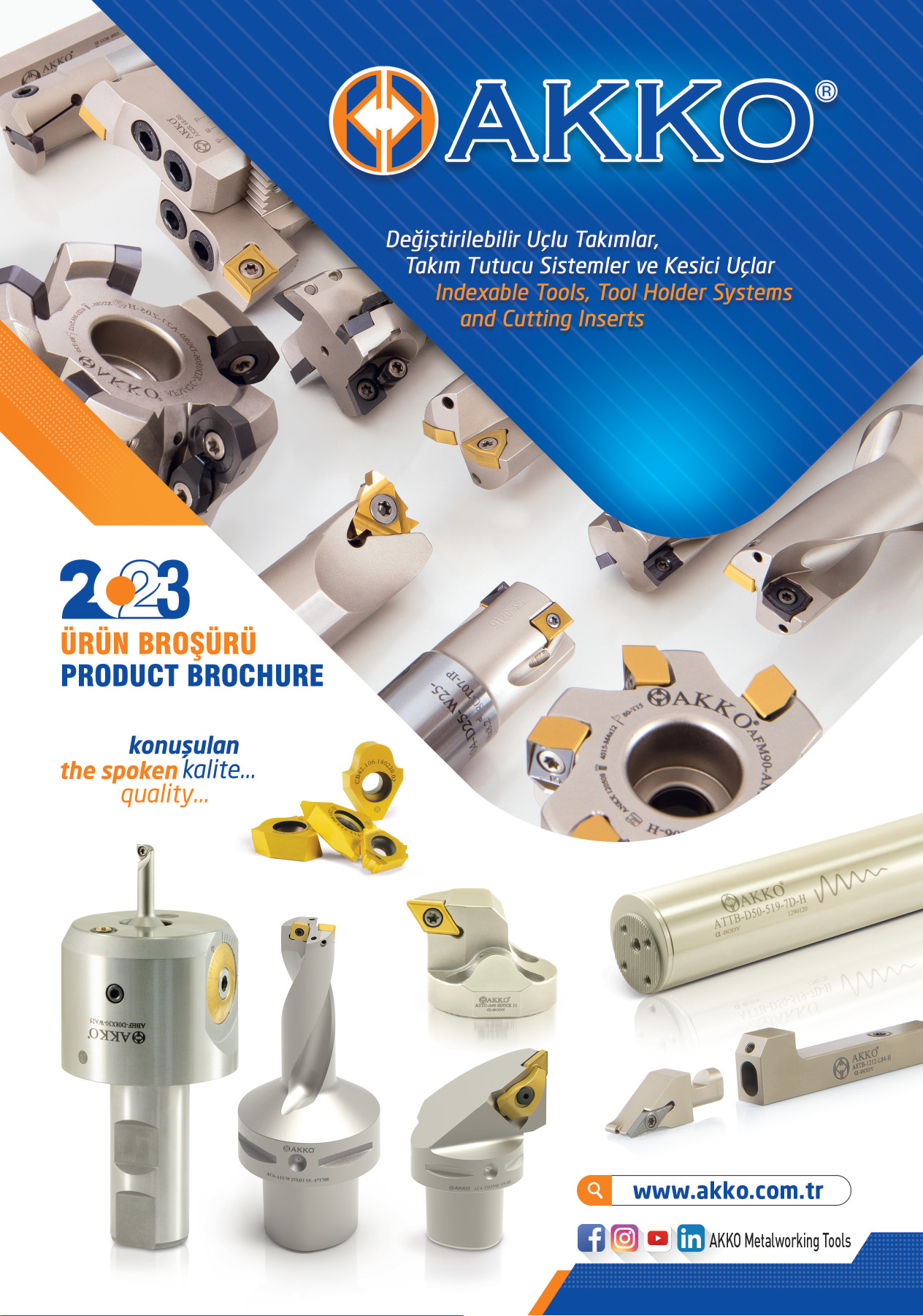 ÜRÜN KATALOĞU - AKKO METAL WORKING TOOLS | Cutting Tools ‎| CNC Cutting Applications