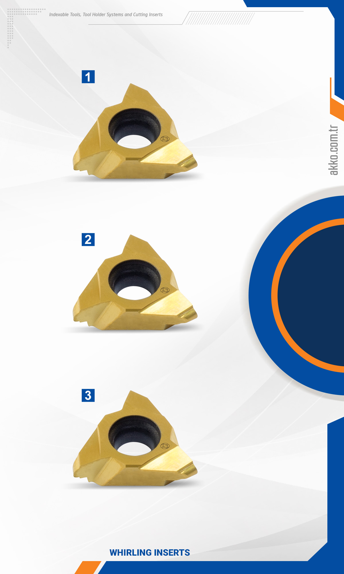 WHIRLING INSERTS - AKKO METAL WORKING TOOLS | Cutting Tools ‎| CNC ...