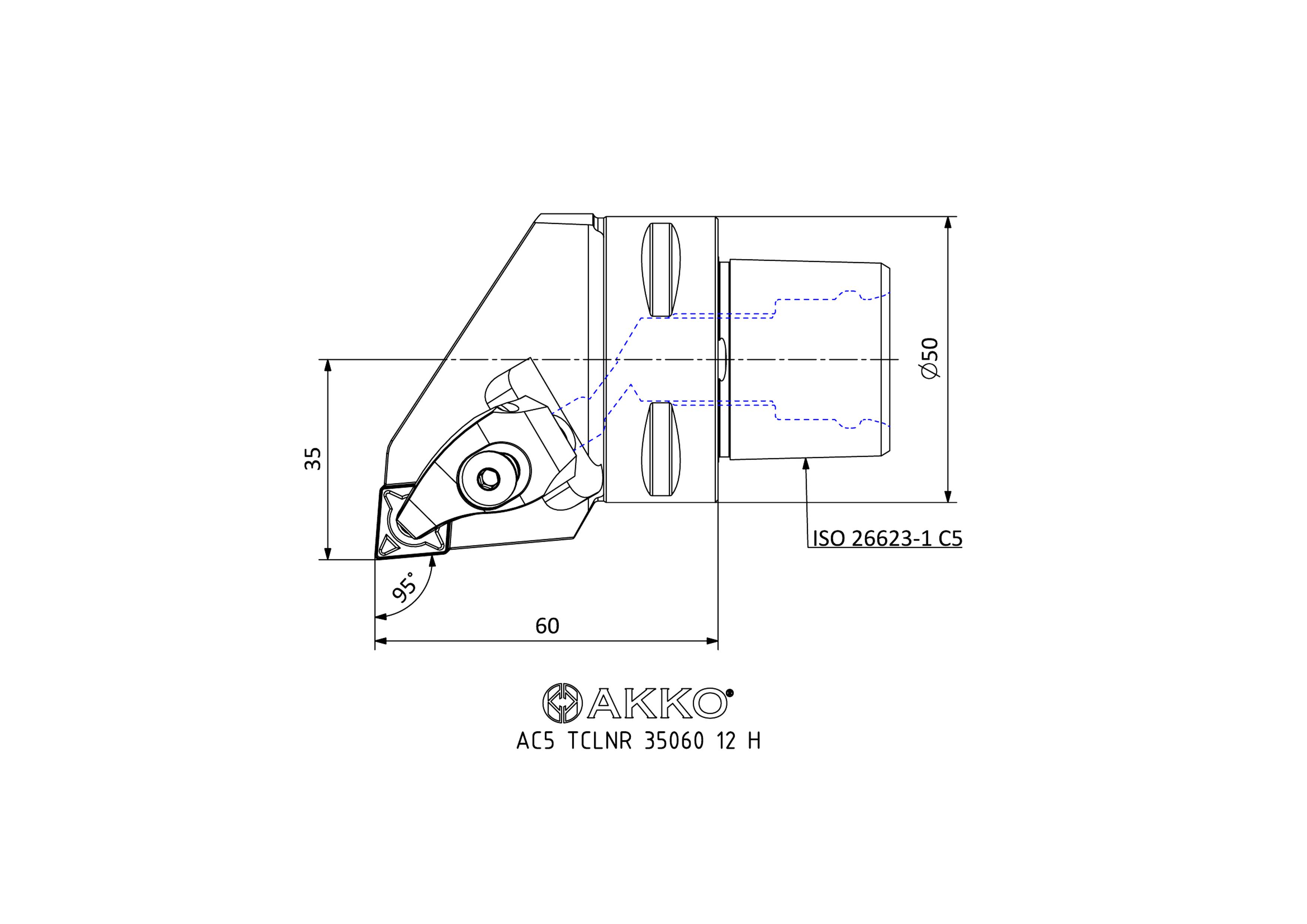 AC5 TCLNR 35060 12 H - EXTERNAL TURNING - AKKO METAL WORKING TOOLS ...